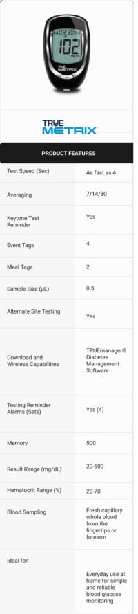 TRUE METRIX GO - Trividia Health